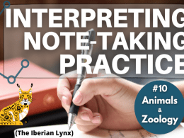 Note-Taking Exercises | Translation and Interpreting